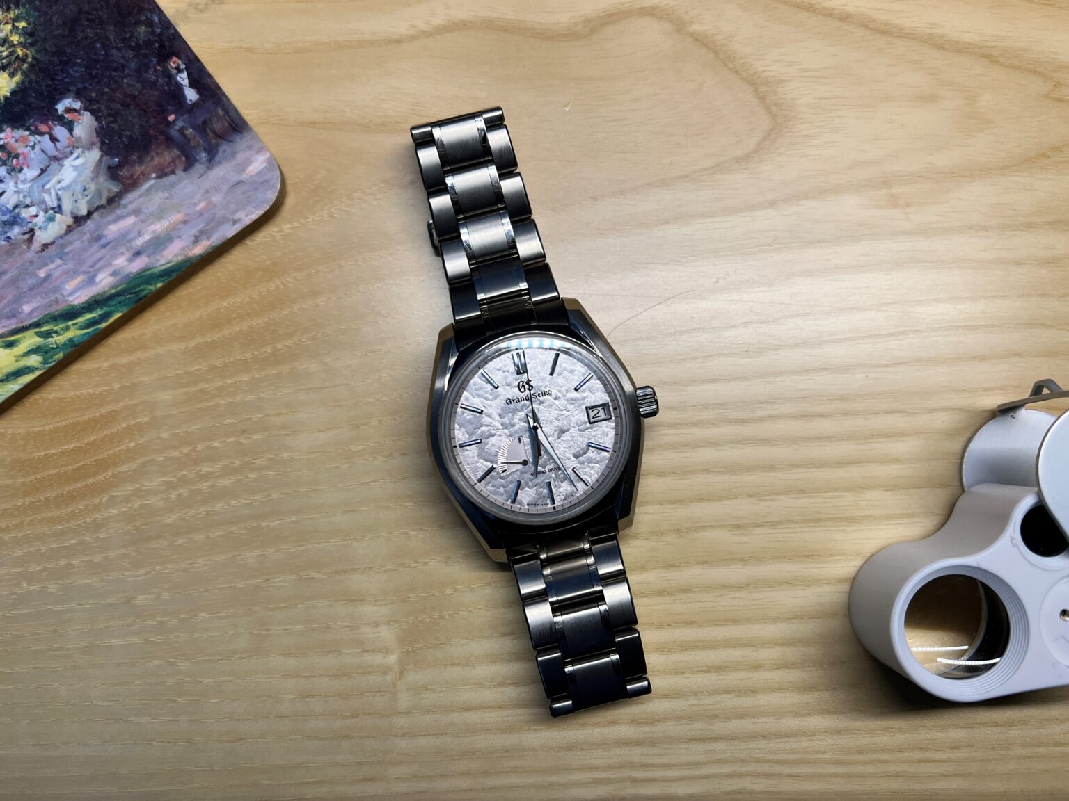 Spotlight: Grand Seiko SBGA413 "Shunbun" - Wah So Shiok