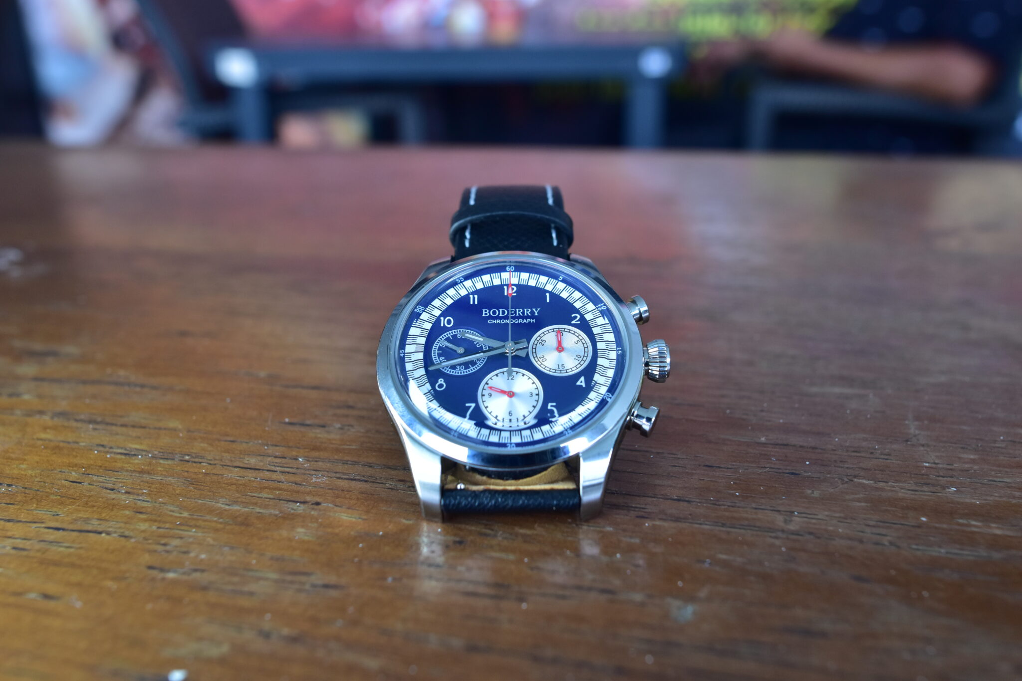 Boderry Asymmetry Chronograph Review (Promo Code Included!) - Wah So Shiok