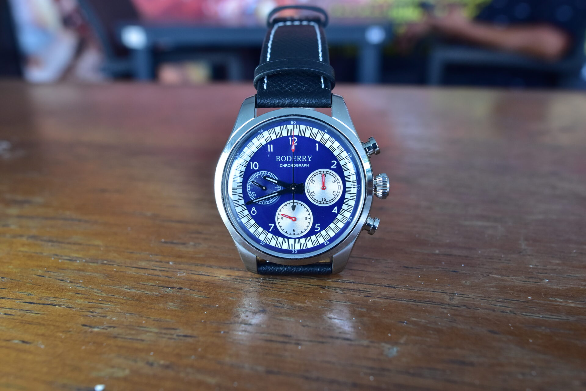Boderry Asymmetry Chronograph Review (Promo Code Included!) - Wah So Shiok