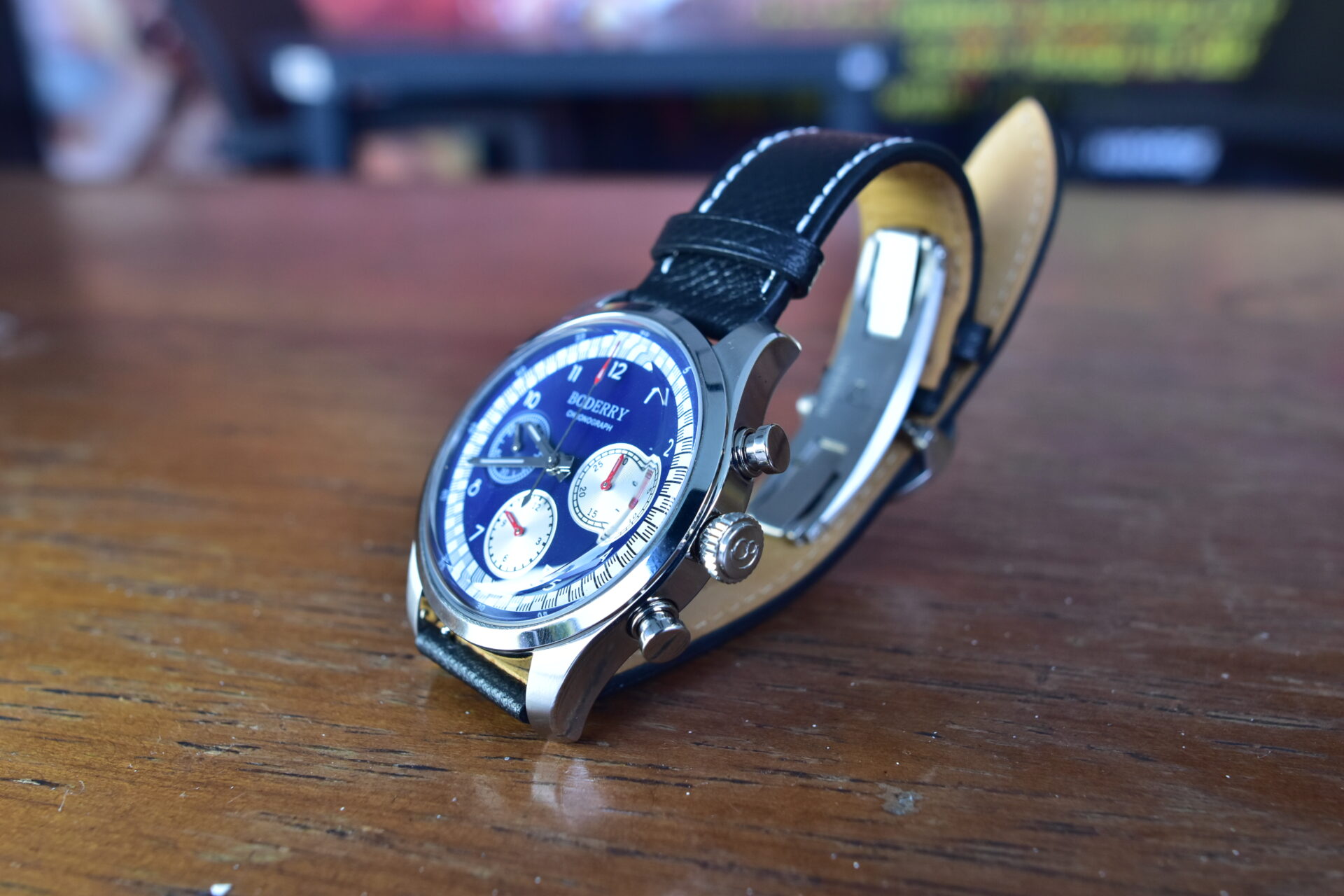 Boderry Asymmetry Chronograph Review (Promo Code Included!) - Wah So Shiok