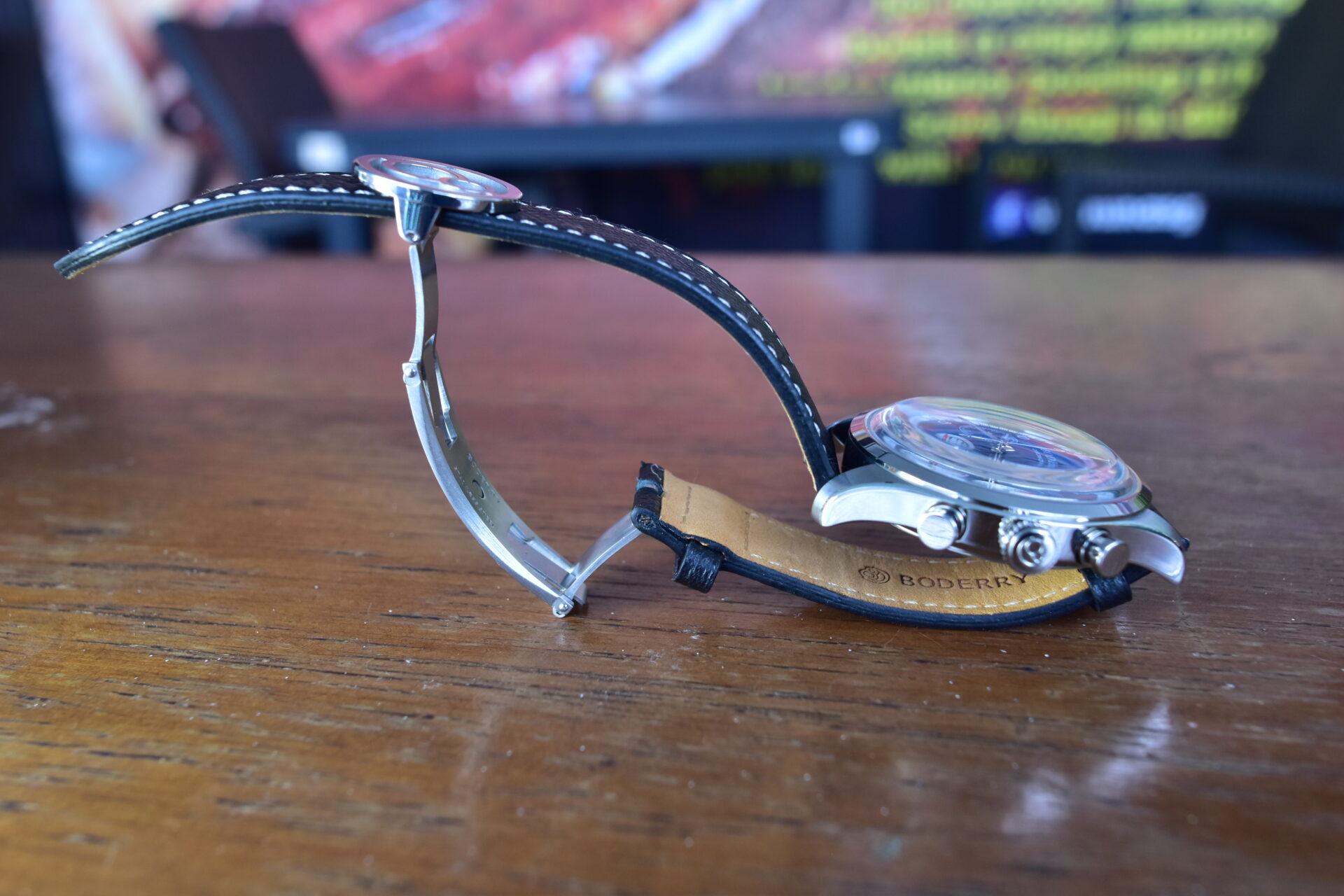 Boderry Asymmetry Chronograph Review (Promo Code Included!) - Wah So Shiok