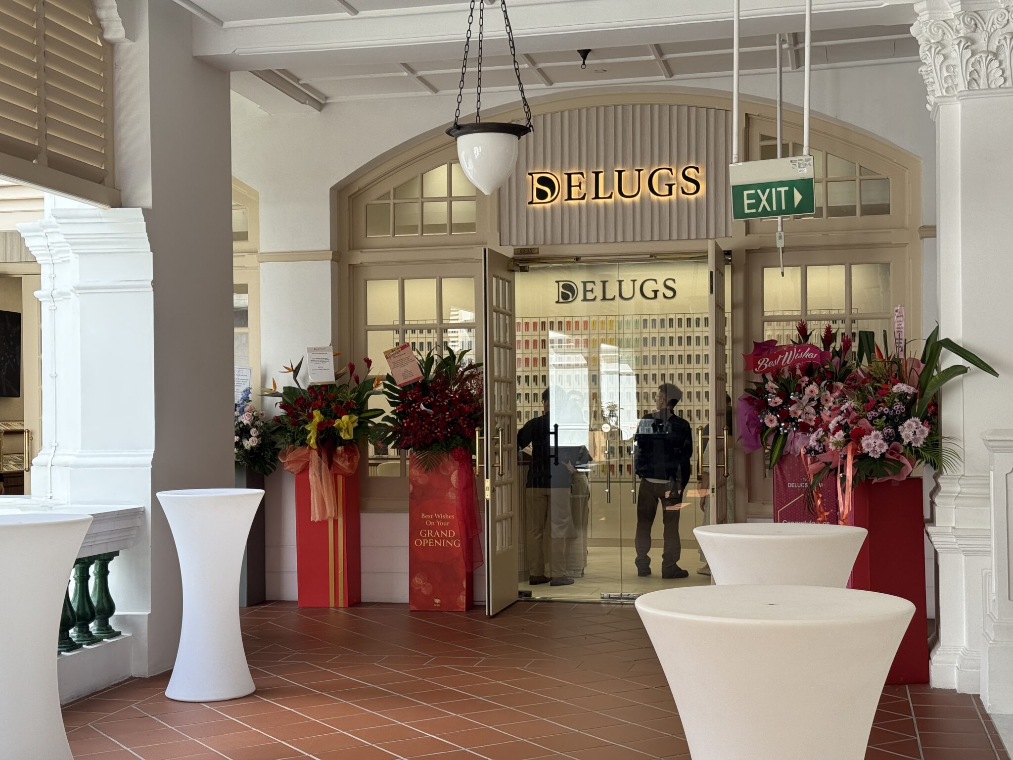 Now Open: Delugs Flagship Strap Boutique at Raffles Hotel - Wah So Shiok